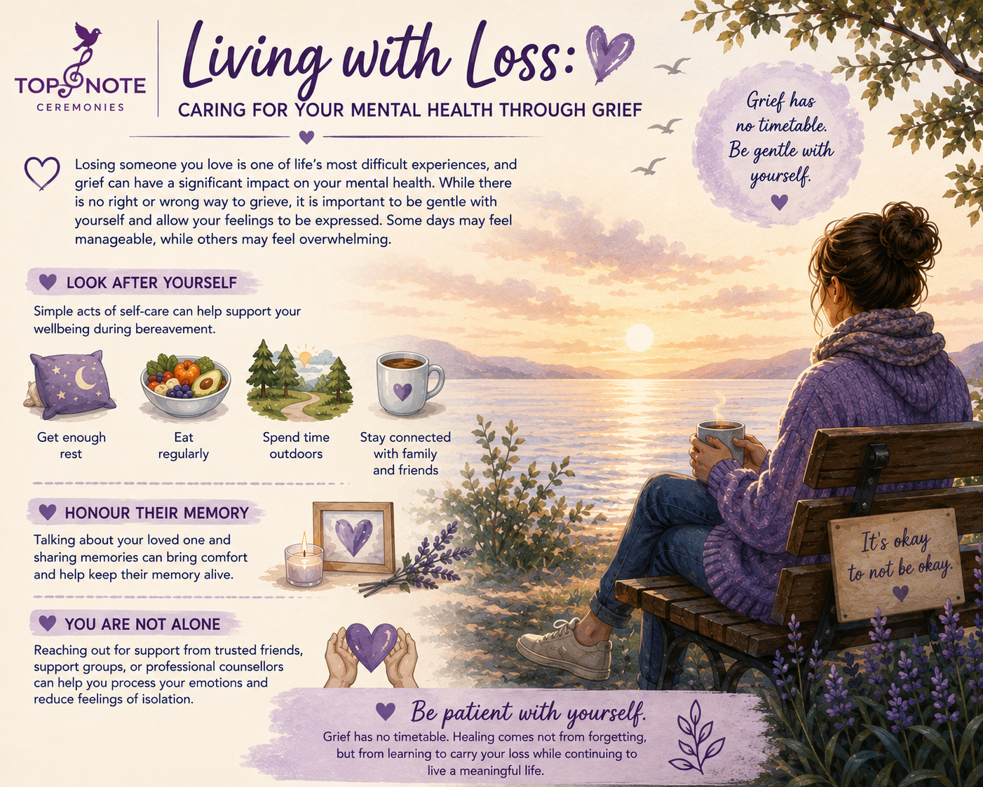 Living with Loss: Caring for Your Mental Health Through Grief 💜 - Top ...